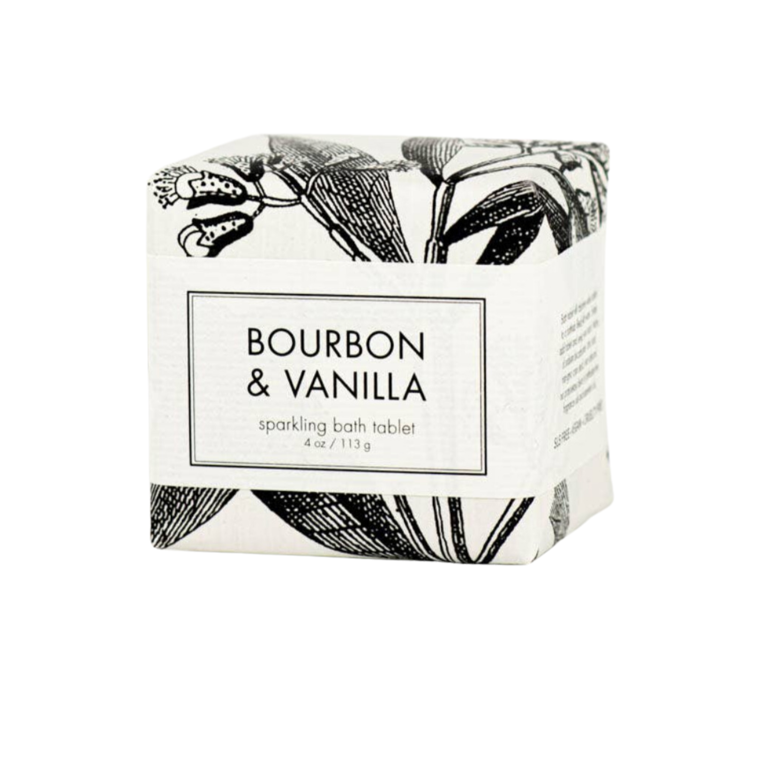 Bourbon & Vanilla Sparkling Bath Tablet