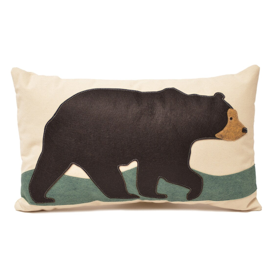 Bear Lumber Pillow - MADE