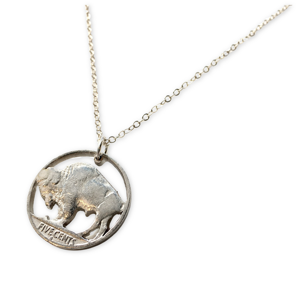 Buffalo Nickel Necklace