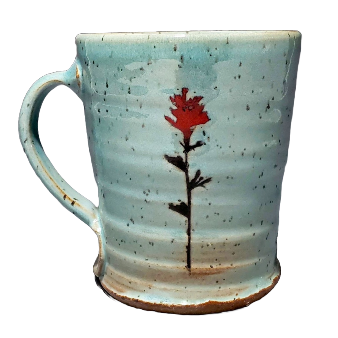 Western Teal Indian Paintbrush Mug