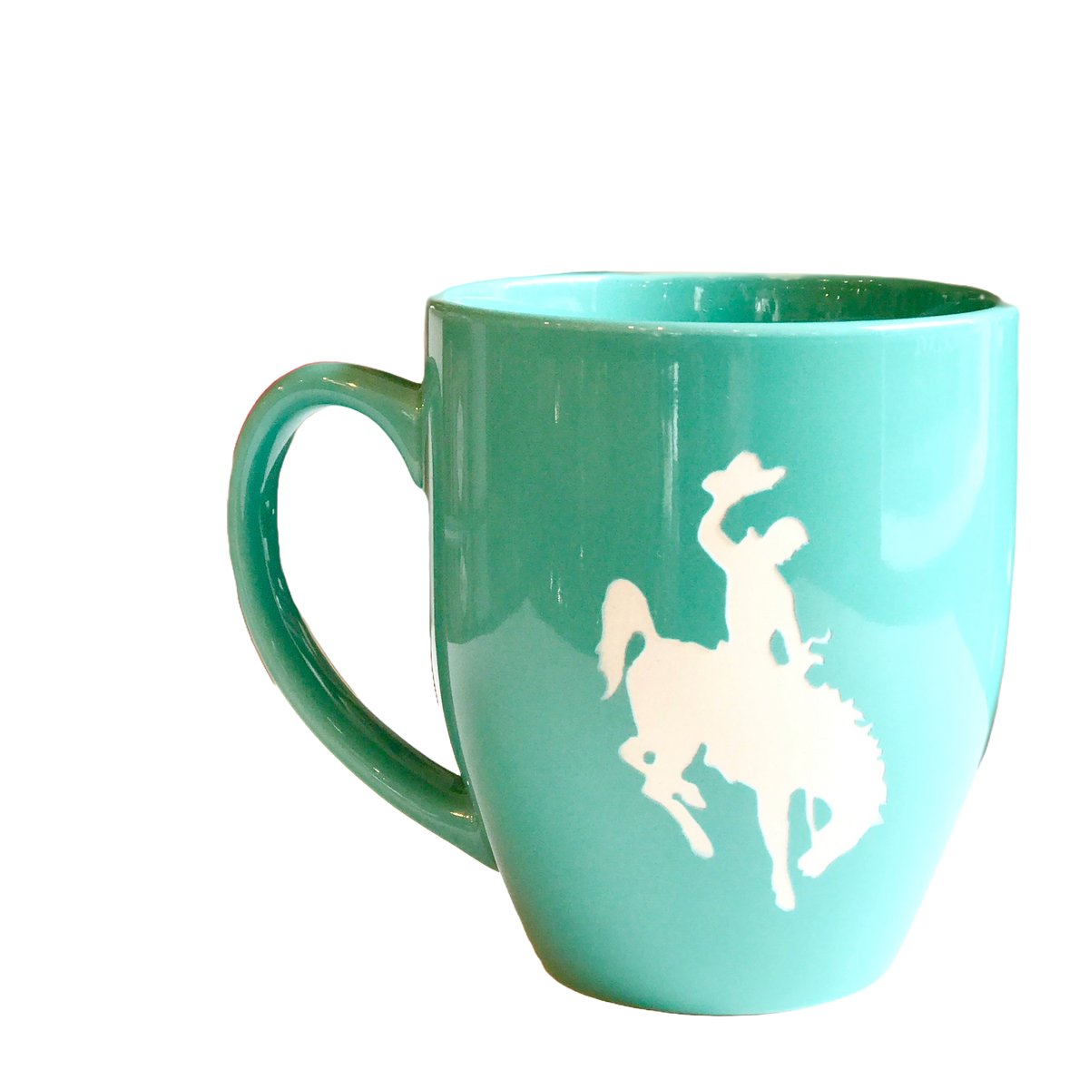 Sandblasted Bronco Coffee Mug