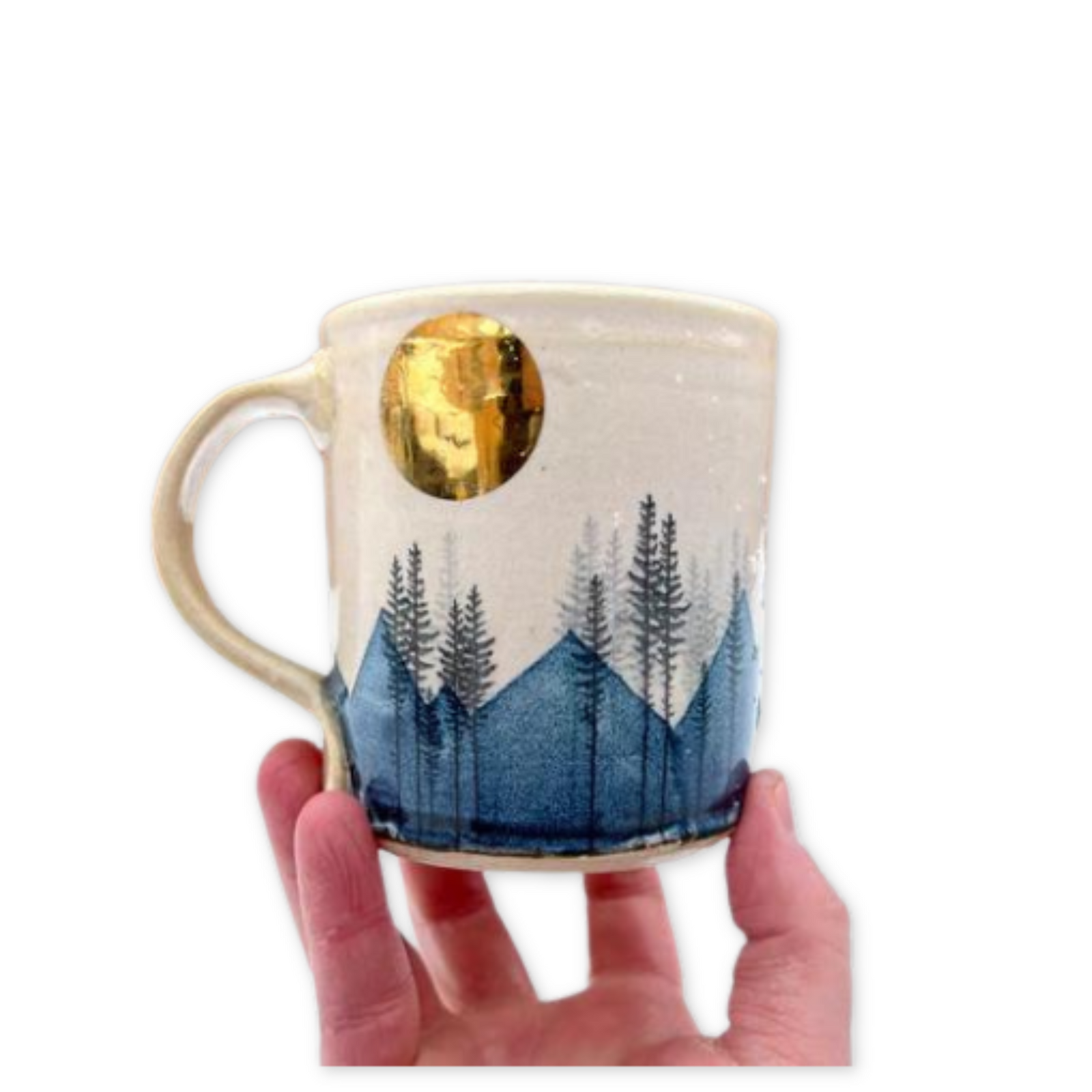 Mountain Tree Line Mug