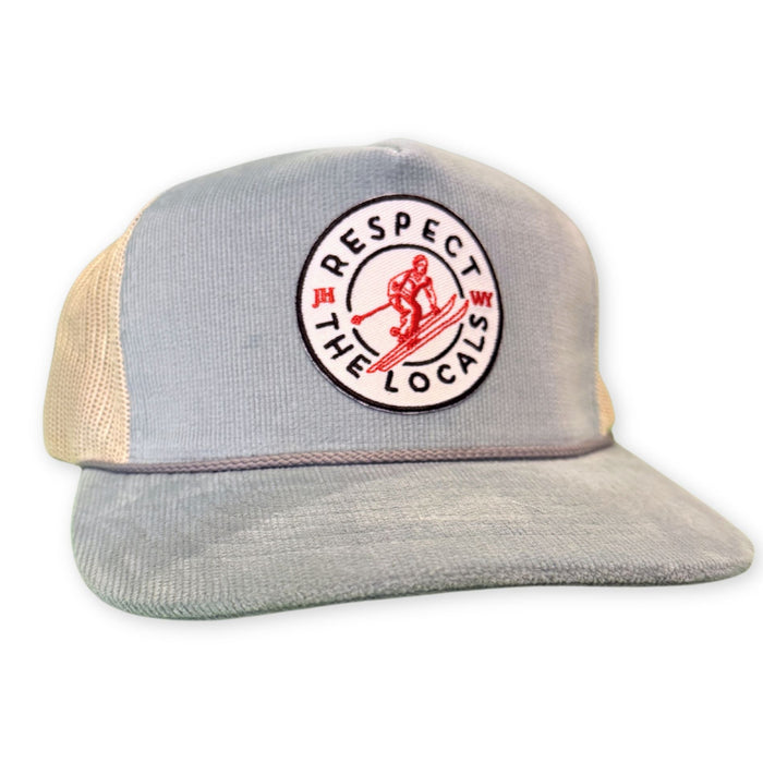 Respect The Locals Patch Corduroy Hat