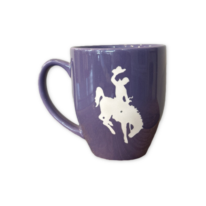 Sandblasted Bronco Coffee Mug