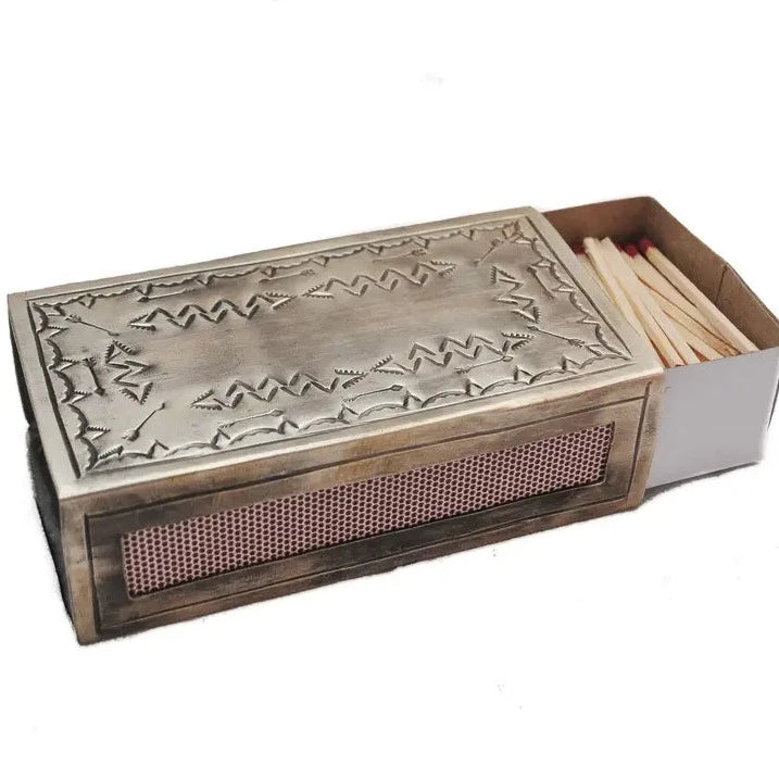 Large Stamped Matchbox
