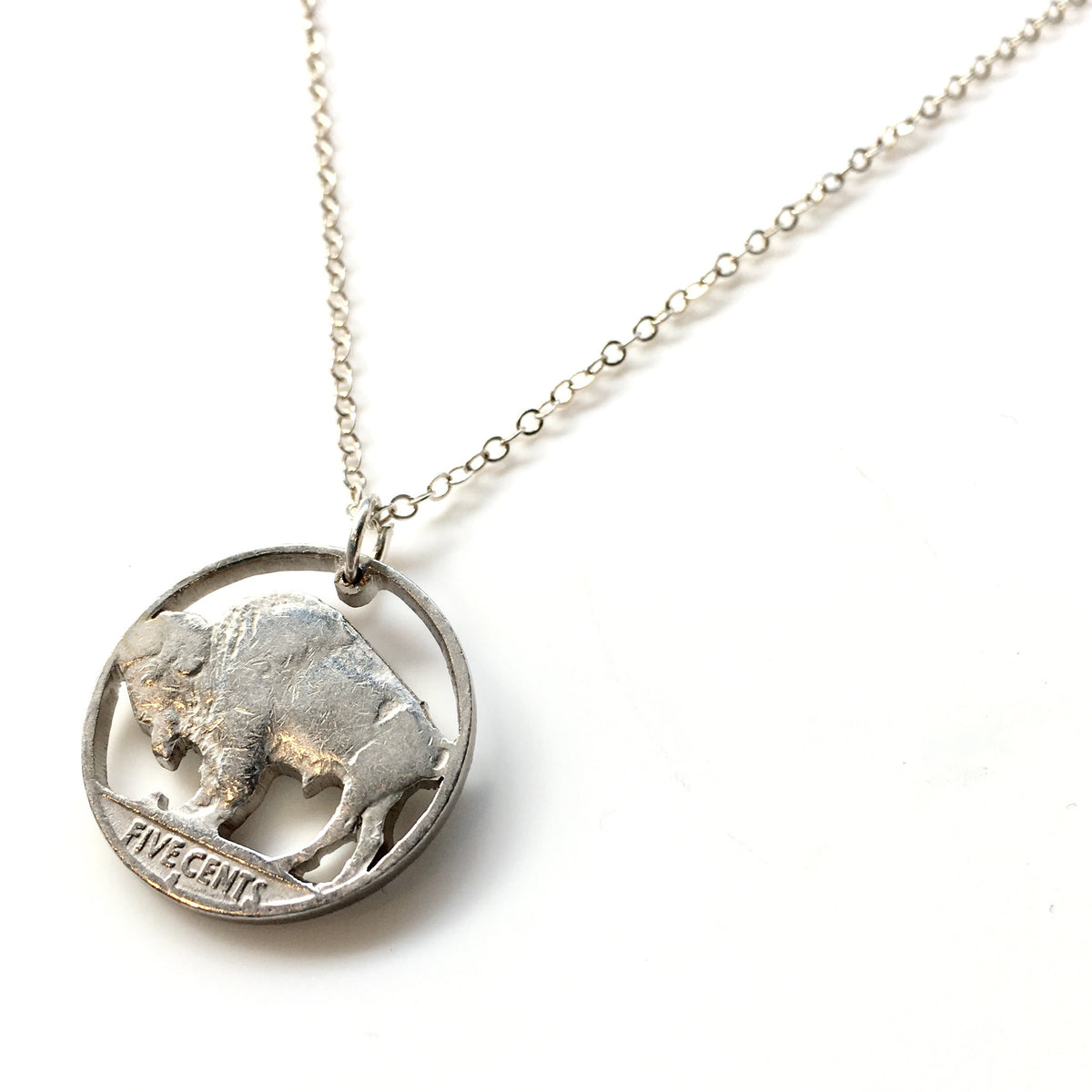 Buffalo Nickel Necklace - MADE