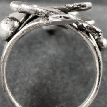 Tangled Silver Ring - MADE